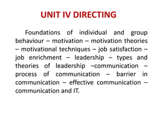 MG8591 Principles of Management | PPTX
