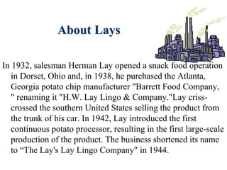Production at Pepsico | PPTX