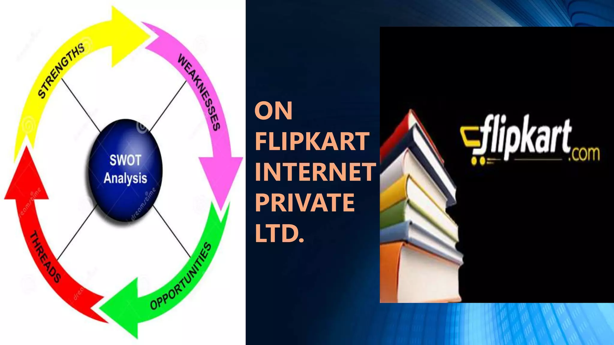 S.W.O.T analysis of Flipkart internet private LTD. | PPTX