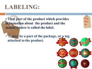 packaging labeling and pricing strategies | PPTX
