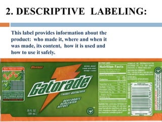 packaging labeling and pricing strategies | PPTX