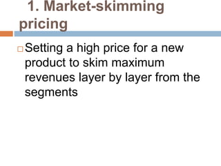 packaging labeling and pricing strategies | PPTX