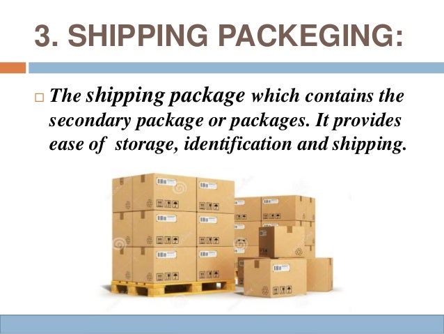 Types of shipping packages - jaTros