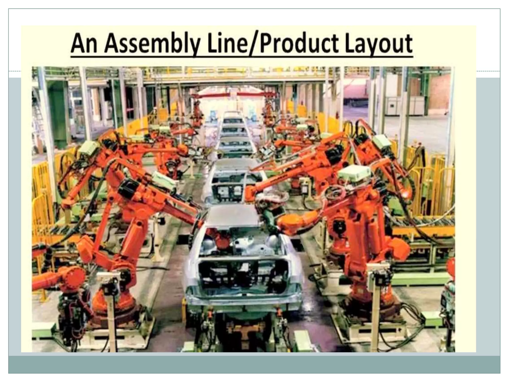 Product & process type of Plant layouts | PPTX