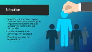 Functions of Human Resource Management | PPTX