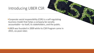 UBER Corp | PPT