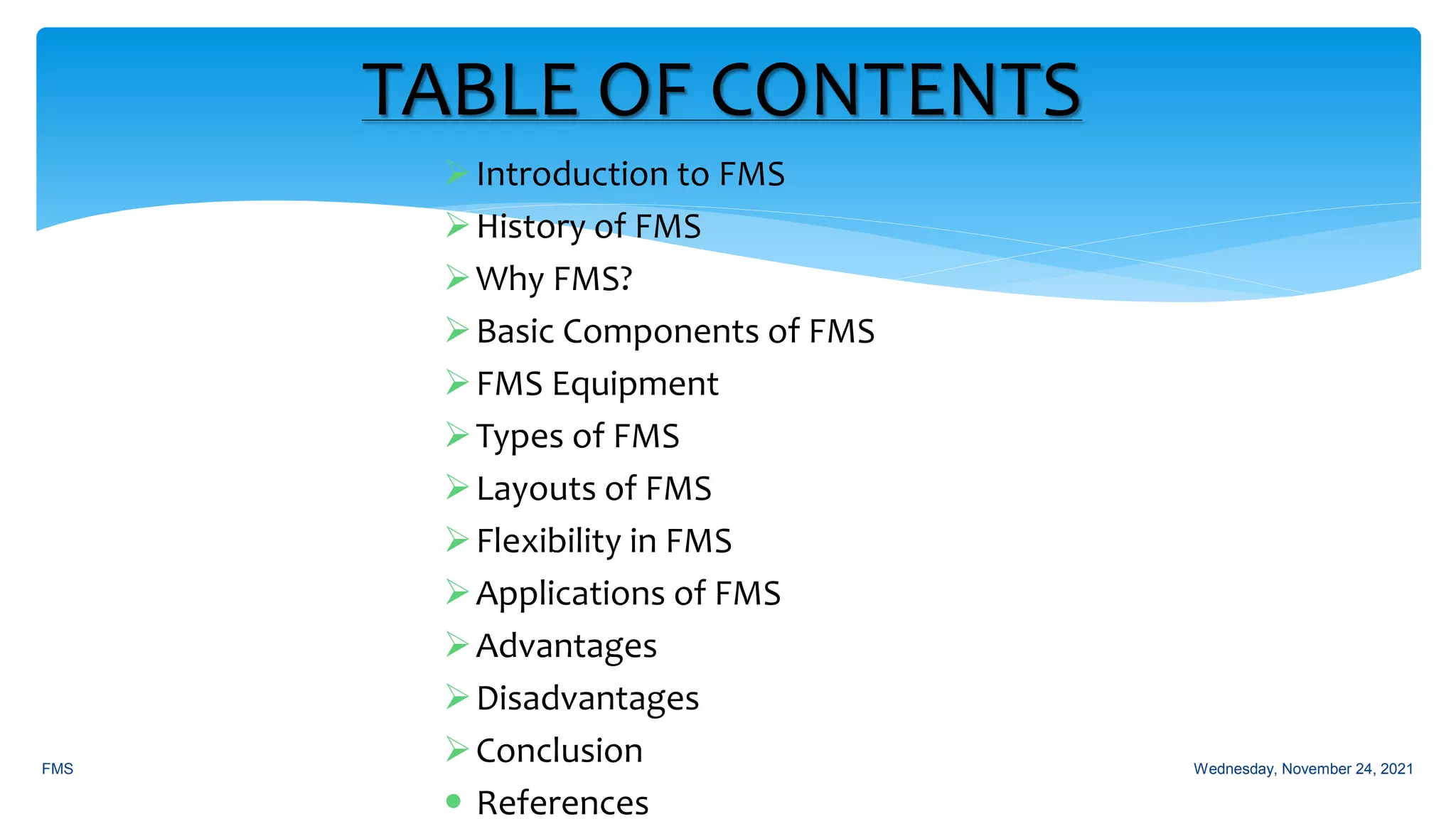 FLEXIBLE MANUFACTURING SYSTEM | PPT