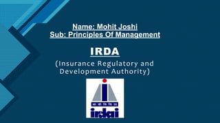 IRDA | PPTX