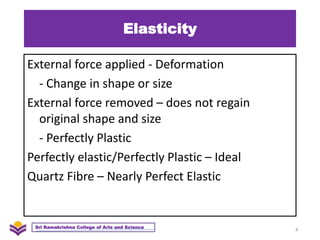 Physics - Properties of Matter - Basics | PPTX