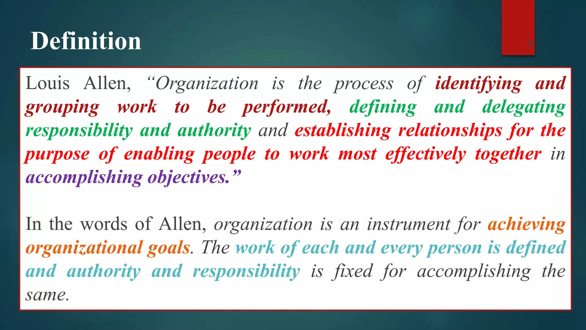 Organizational Structure | PPTX