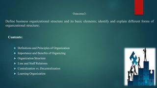 Organizational Structure | PPTX