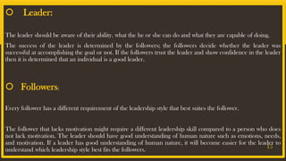 Power and leadership | PPTX