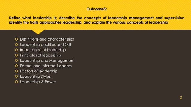 Power and leadership | PPTX | Executive Leadership & Management | Business