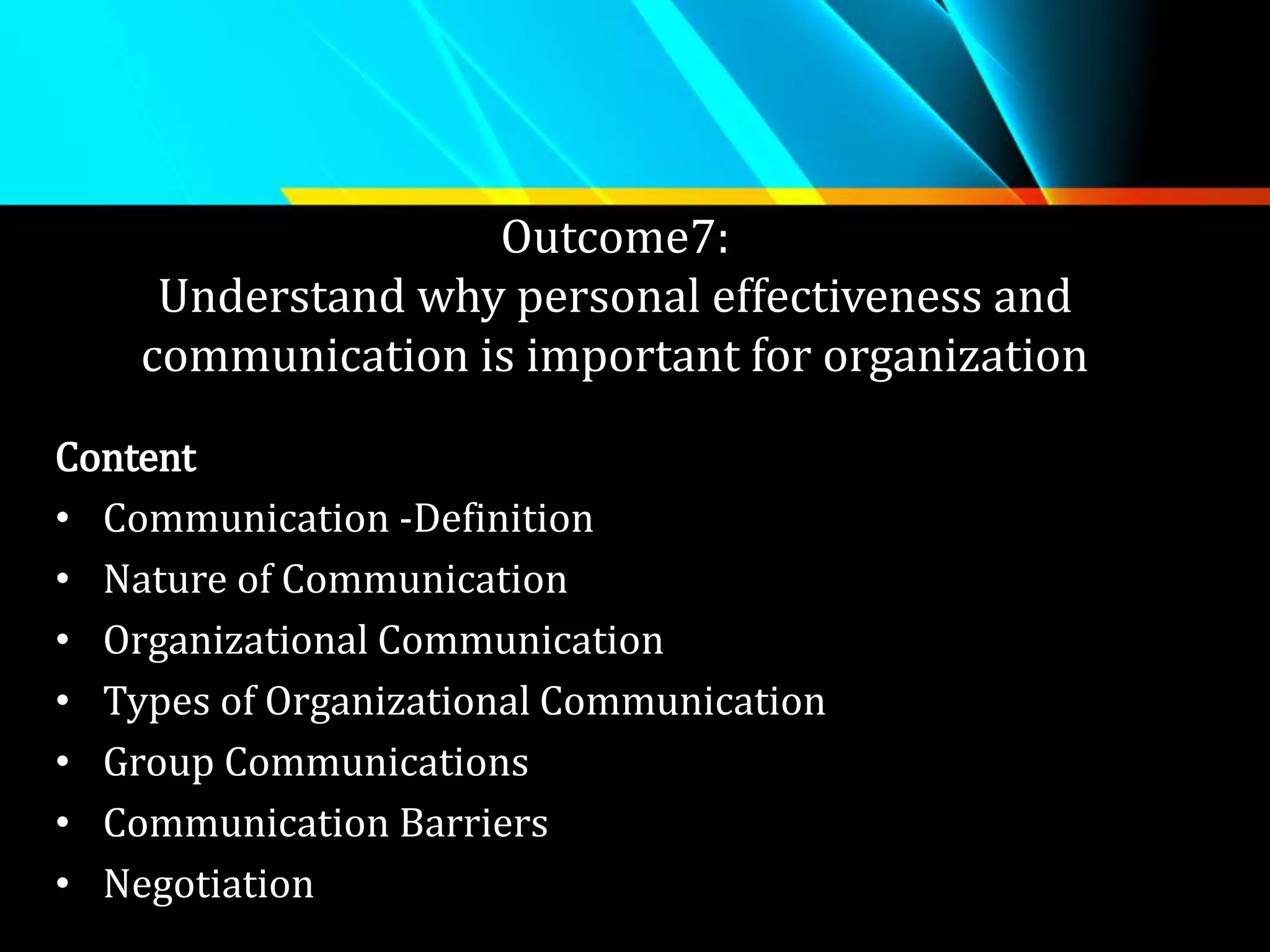 Communication | PPTX