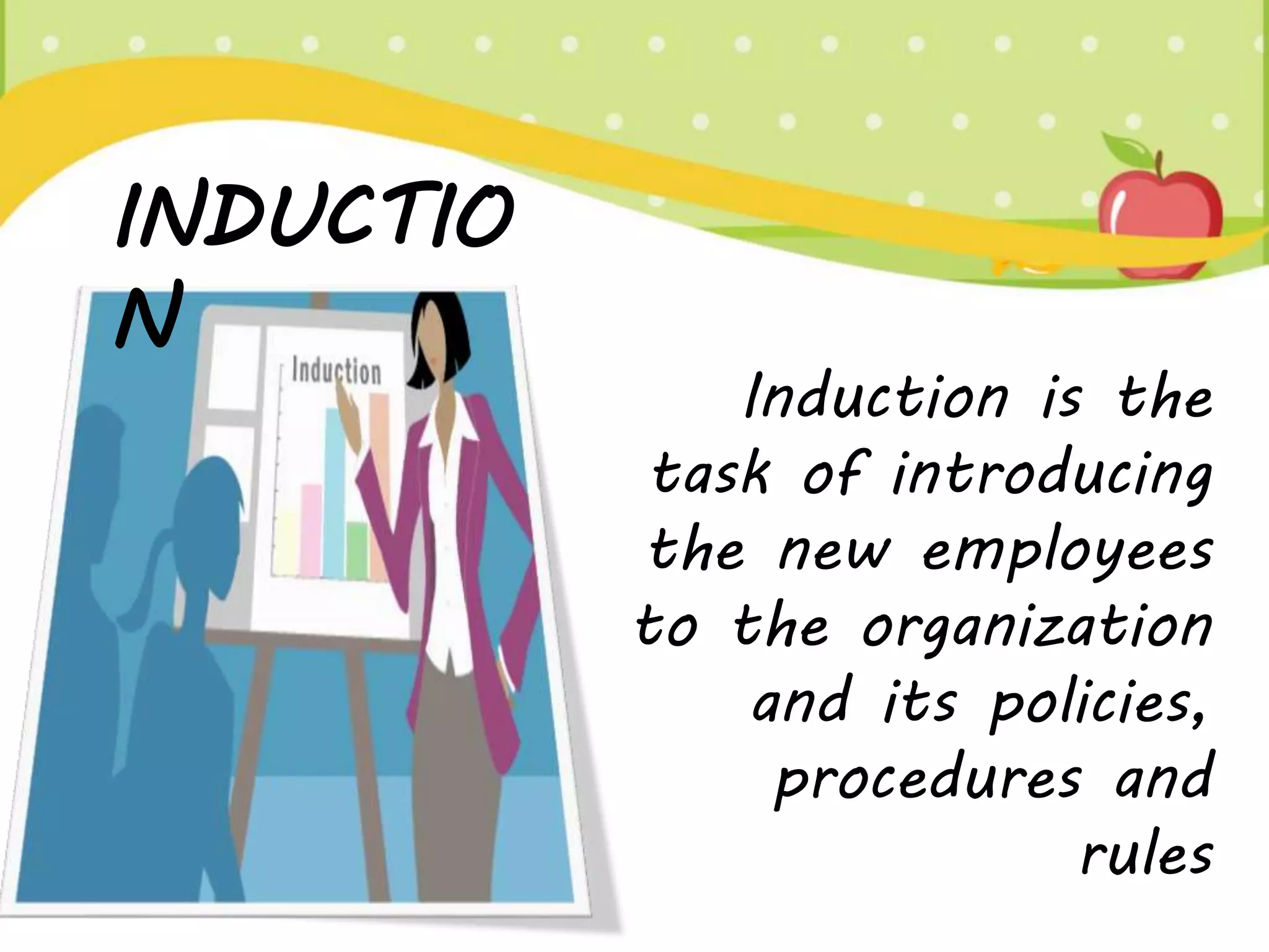 INDUCTION-PLACEMENT-STAY INTERVIEW-EXIT INTERVIEW-CONCLUSION | PPSX