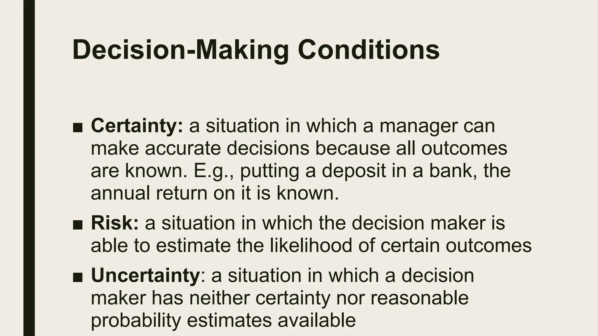 Principle of management decision makings | PPTX