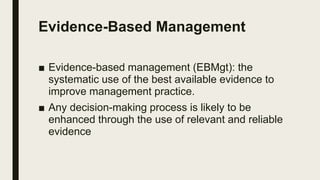 Principle of management decision makings | PPTX
