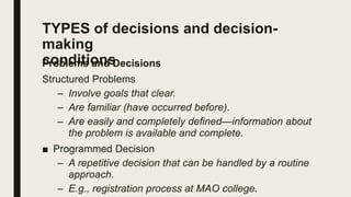 Principle of management decision makings | PPTX
