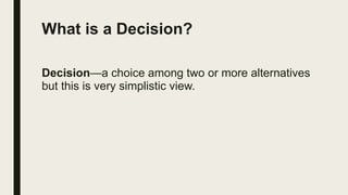Principle of management decision makings | PPTX