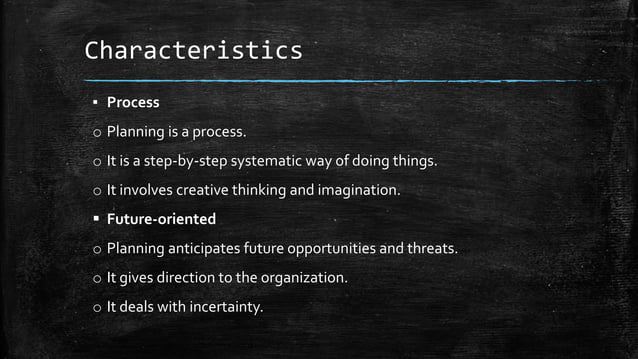 planning and its methods | PPTX