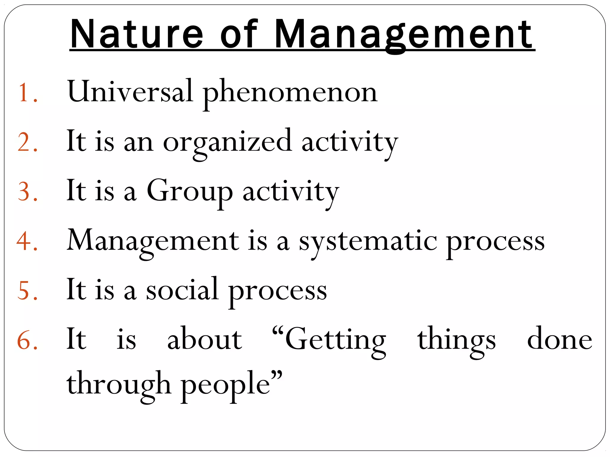 Principles of Management-BBA-1-SEM-Unit-1 Osmania University | PPT