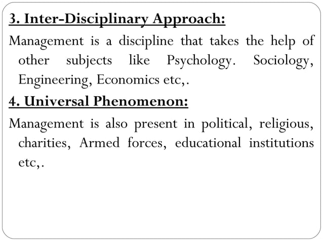 Principles of Management-BBA-1-SEM-Unit-1 Osmania University | PPT