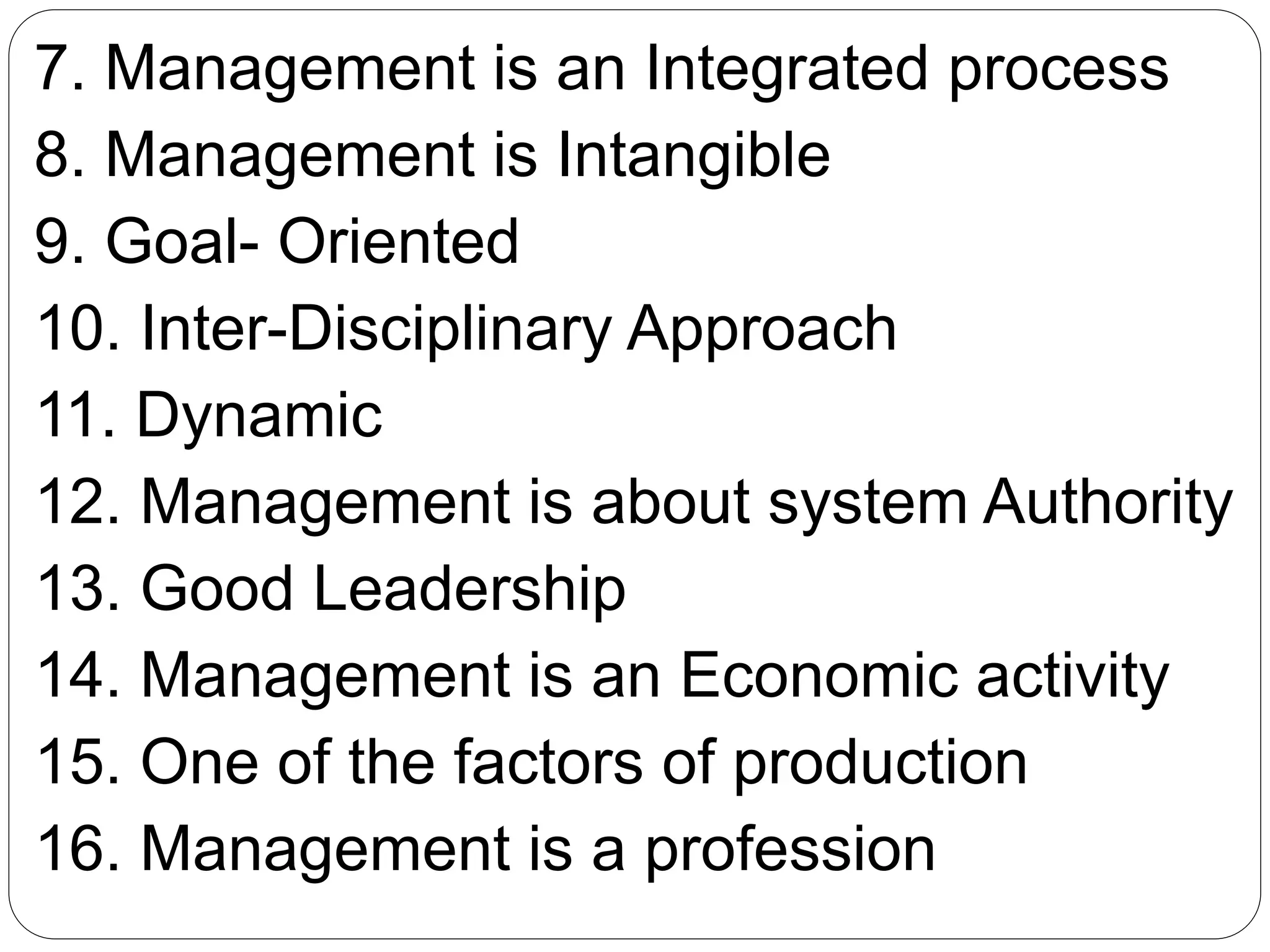 Pom unit-i, Principles of Management notes BBA I Semester OU | PPT