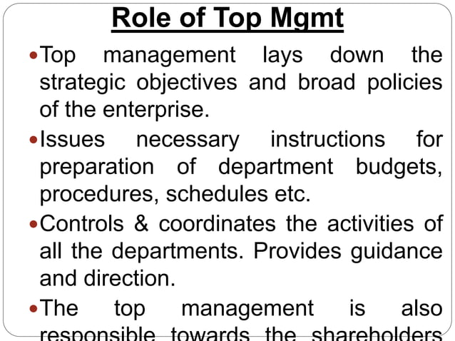 Pom unit-i, Principles of Management notes BBA I Semester OU | PPT ...