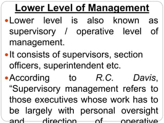 Pom unit-i, Principles of Management notes BBA I Semester OU | PPT