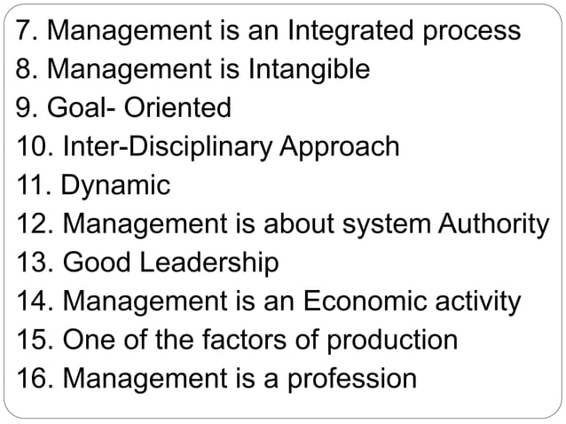 Pom unit-i, Principles of Management notes BBA I Semester OU | PPT ...