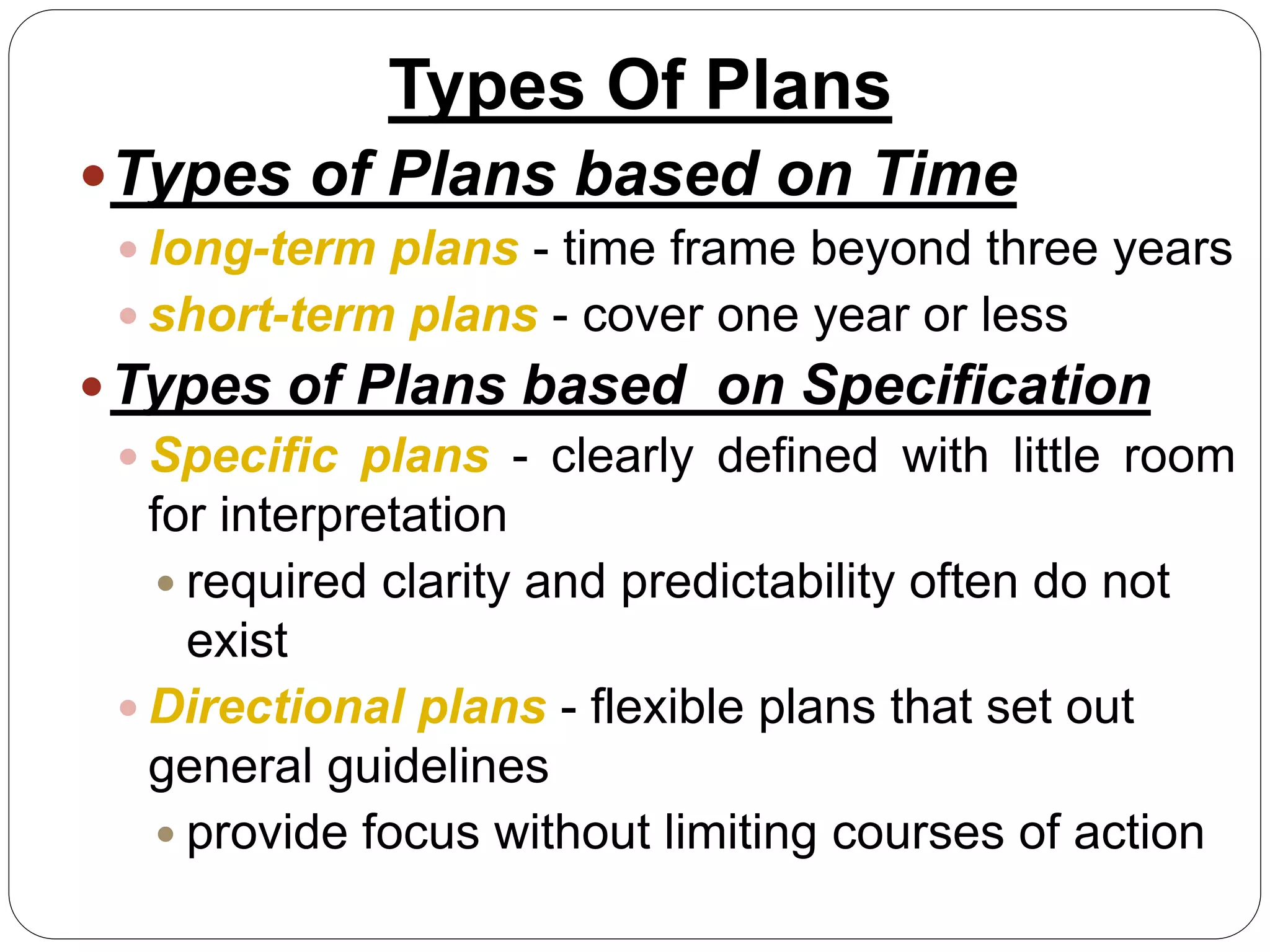 Pom unit-ii, Principles of Management notes BBA I Semester OU | PPT