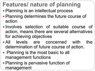 Pom unit-ii, Principles of Management notes BBA I Semester OU | PPT