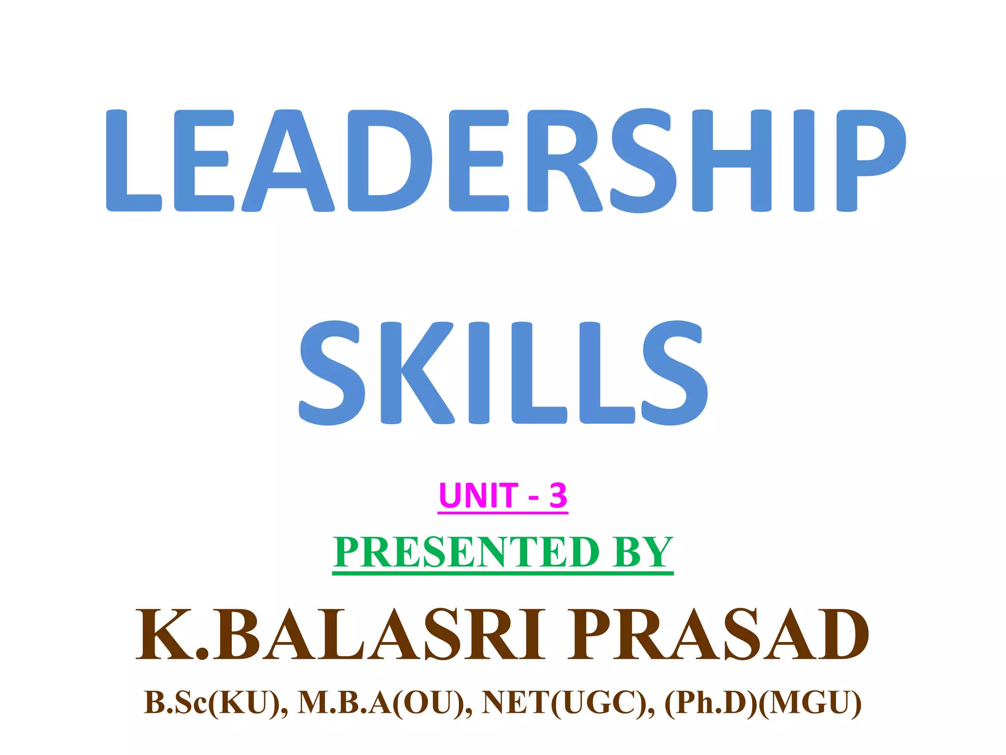 Pom unit-iii, Principles of Management notes BBA I Semester OU | PPT