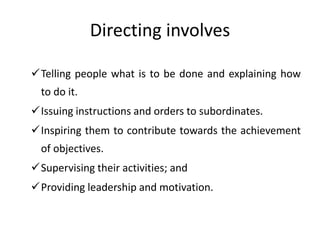 Pom unit-iv, Principles of Management notes BBA I Semester OU | PPT