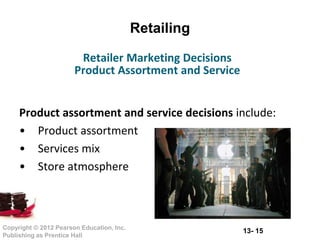 Retailing & Wholesaling (Principle Of Marketing) PMK1013 | PPTX ...