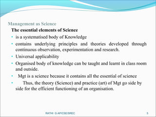 PRINCIPLES OF MANAGEMENT | PPT