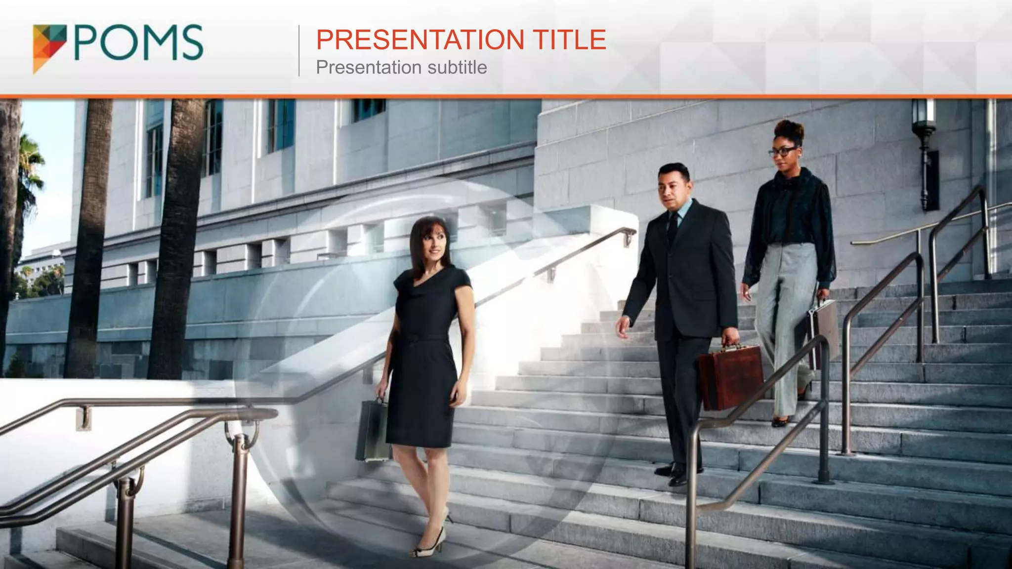 POMS & Associates PowerPoint Template and Style Guide | PPTX
