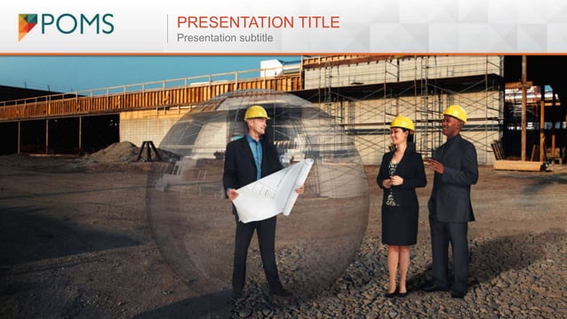 POMS & Associates PowerPoint Template and Style Guide | PPTX