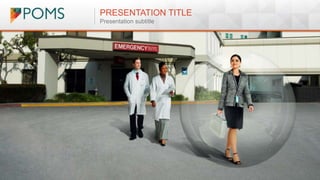 POMS & Associates PowerPoint Template and Style Guide | PPTX