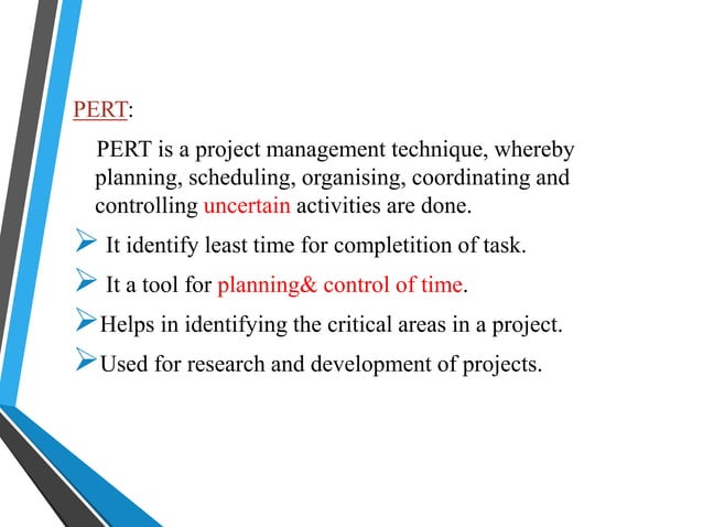 Network Analysis, PERT, CPM | PPTX | Computer Software and Applications | Computing
