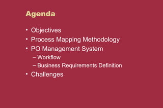 Po Management | PPT