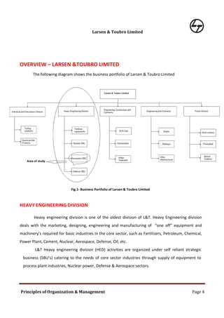 Organizational Structure & Leadership Style in M/s Larsen & Toubro ...