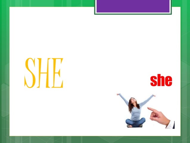 Subject Pronouns | PPTX
