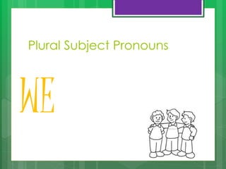 Subject Pronouns | PPTX