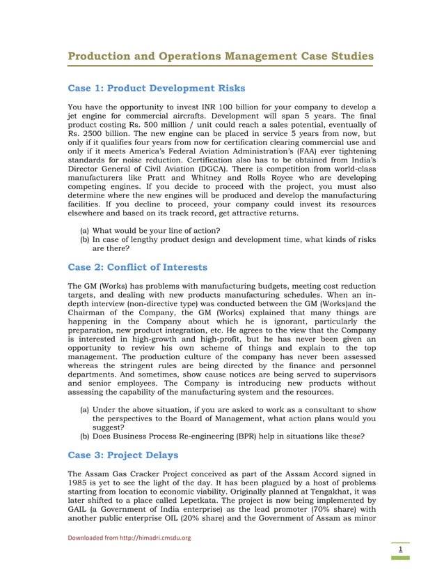 Pom case studies | PDF | Laptops | Computing