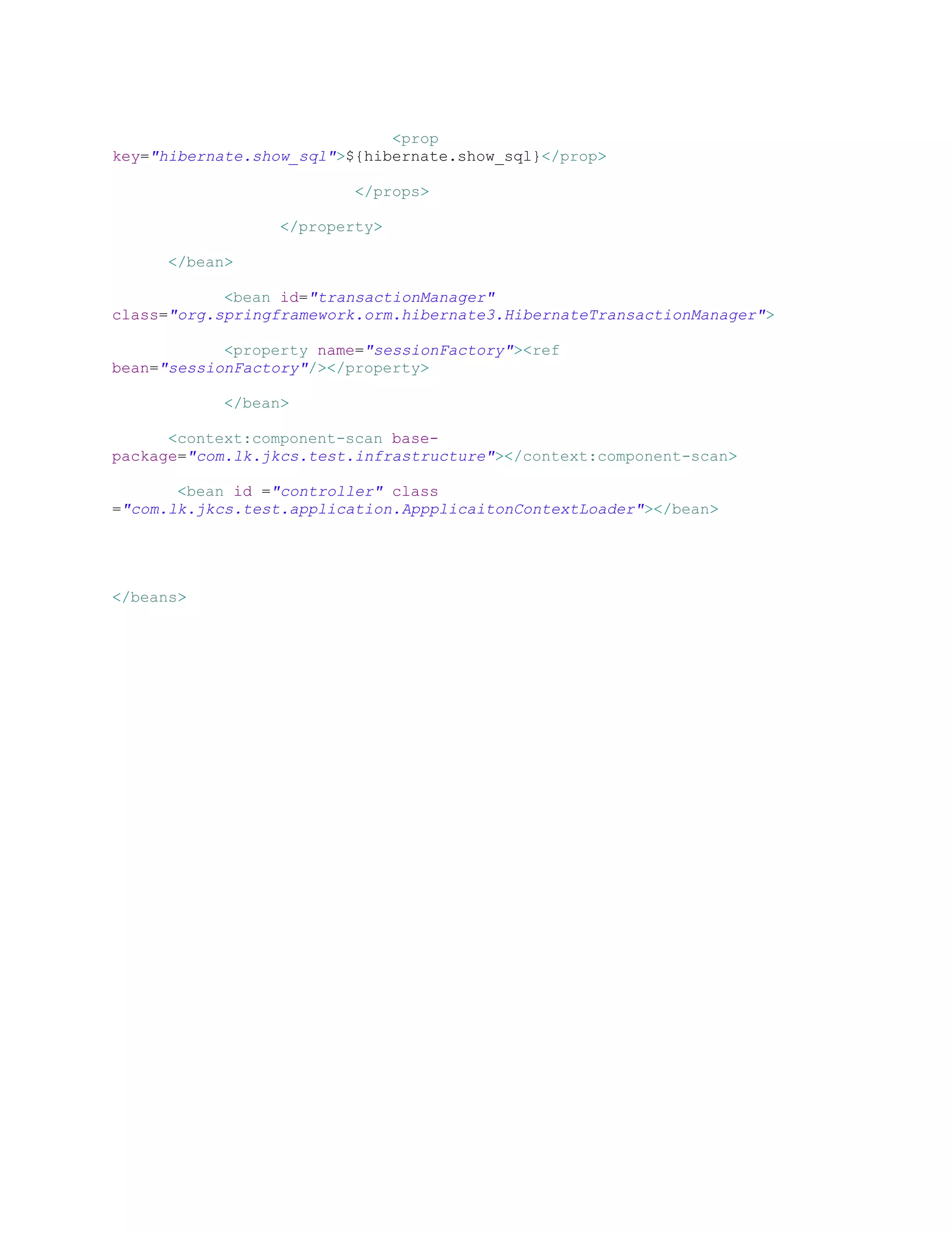 Pom configuration java xml | DOCX