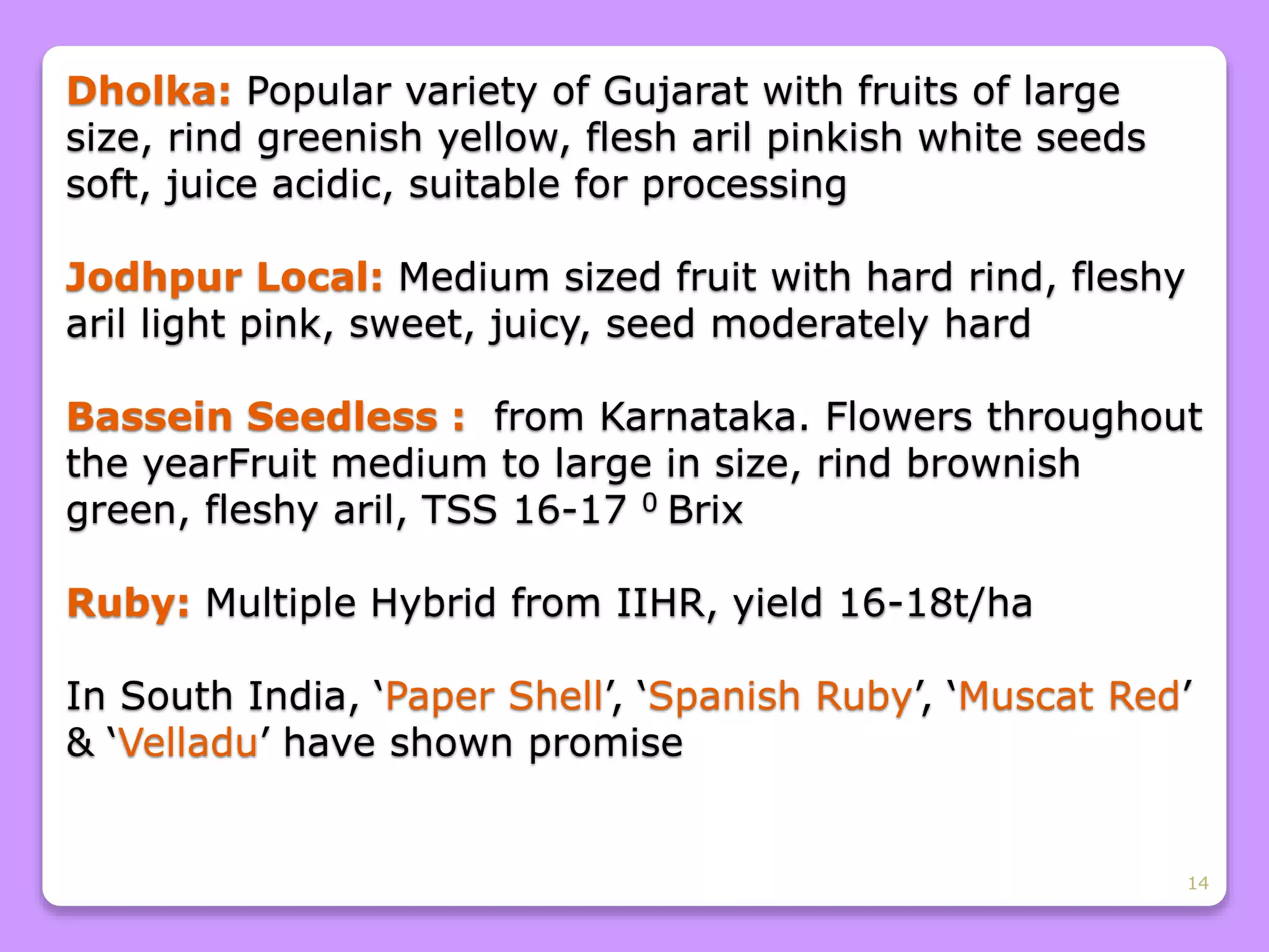 Pomegranate | PPTX | Gardening | Home & Garden