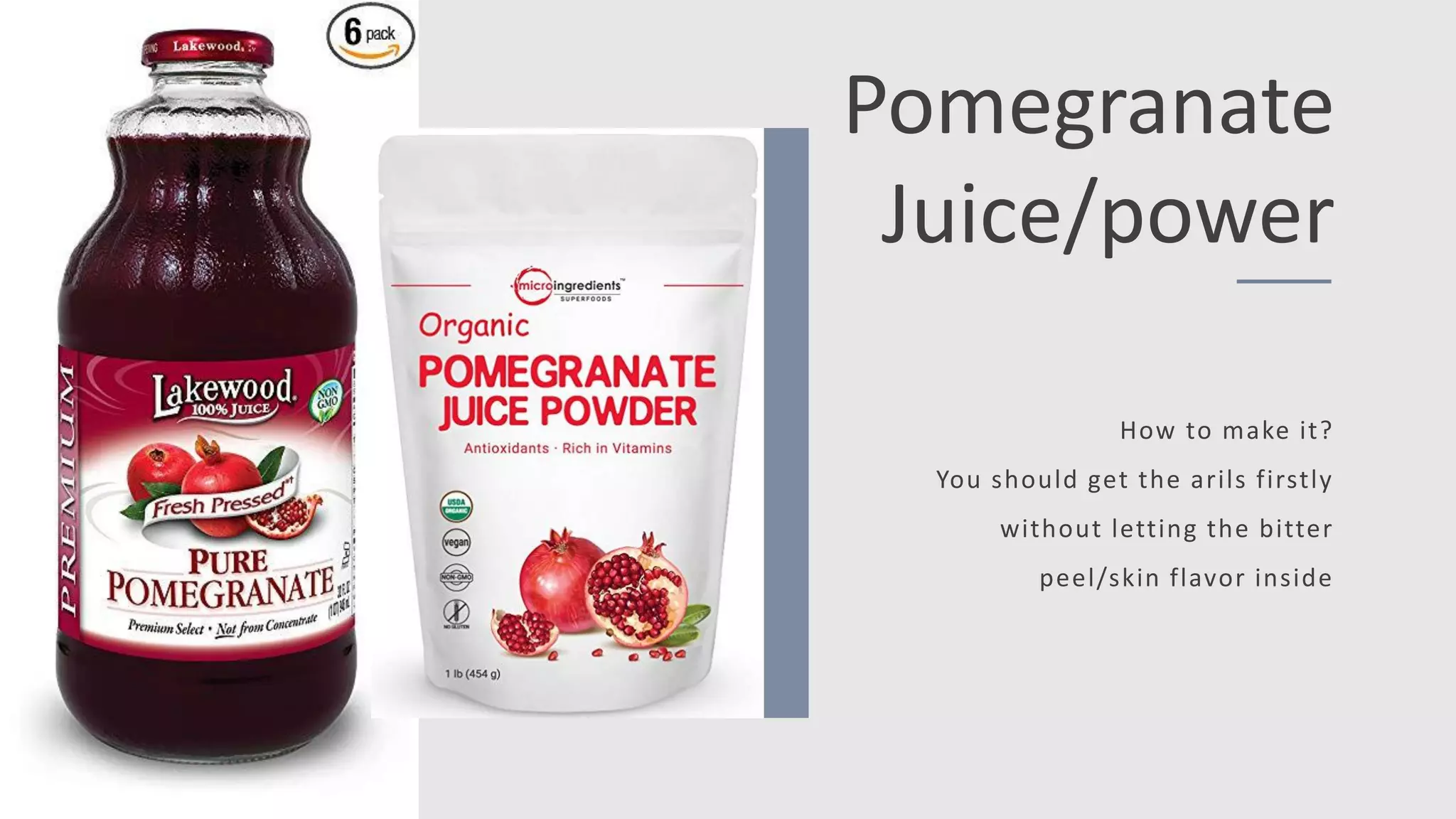 Pomegranate passionfruit prickly pear pulp separator from bway | PPT