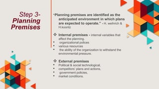 Management Planning process | PPT