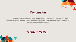 Management Planning process | PPT
